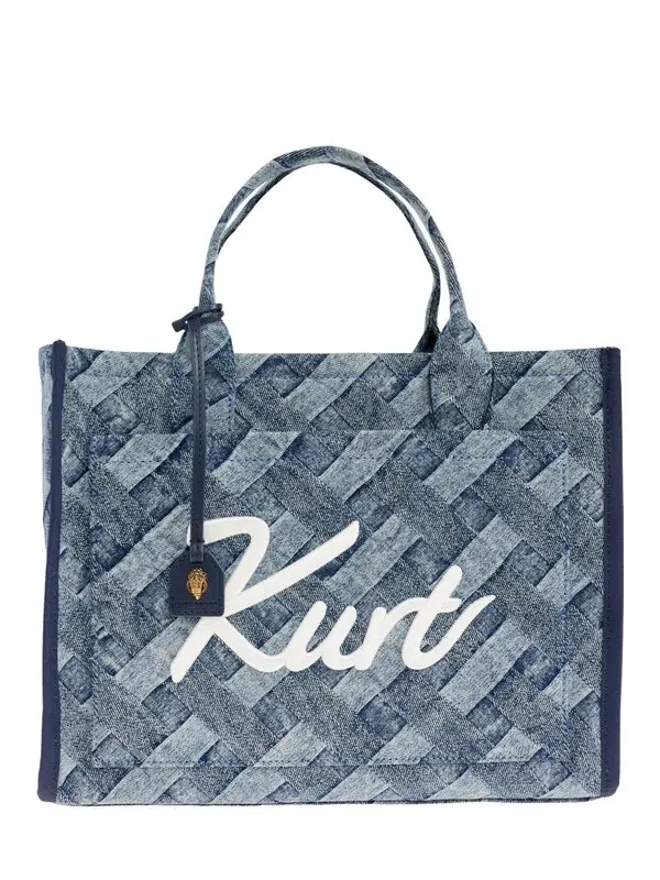 Kurt Geiger Shopper Bag With Logo - Blue