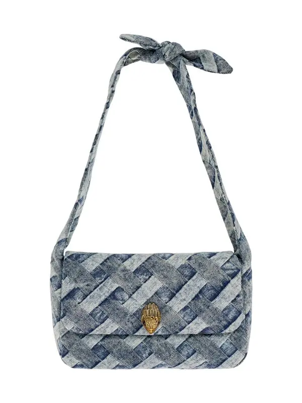 Kurt Geiger Kensington Knot Shoulder Bag - Blue