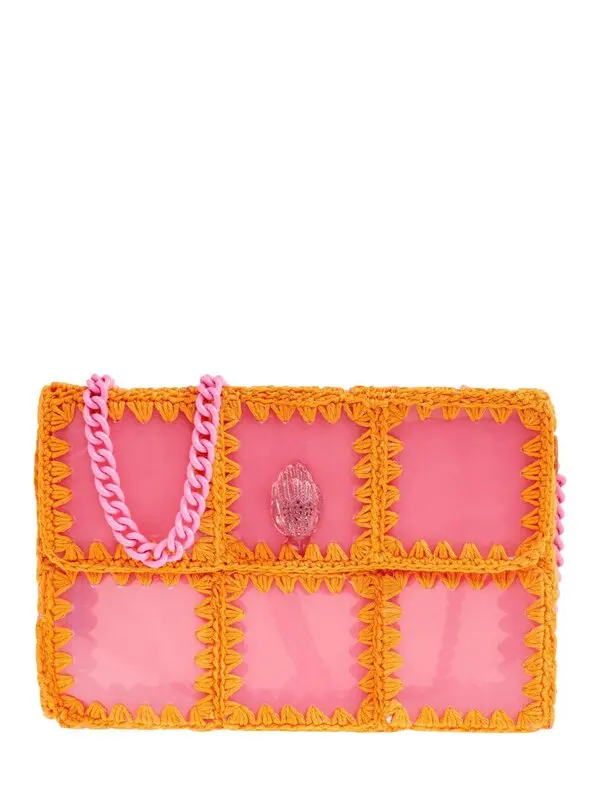 Kurt Geiger Kensington Medium Shoulder Bag - Pink
