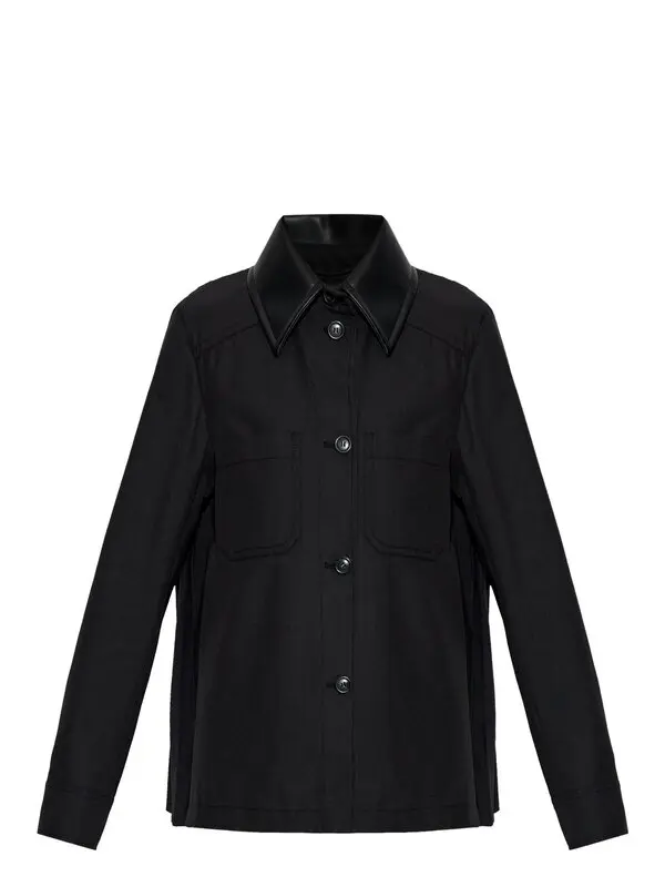 Sportmax Superbo Coat - Navy Blue