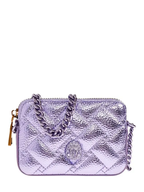 Kurt Geiger Kensington Camera Micro Chain Wallet - Purple