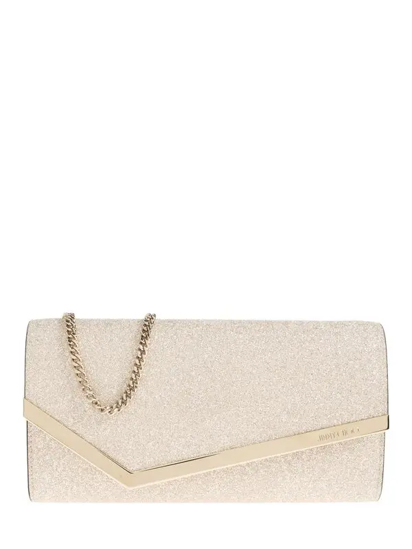 JIMMY CHOO Emmie' Clutch - Gold