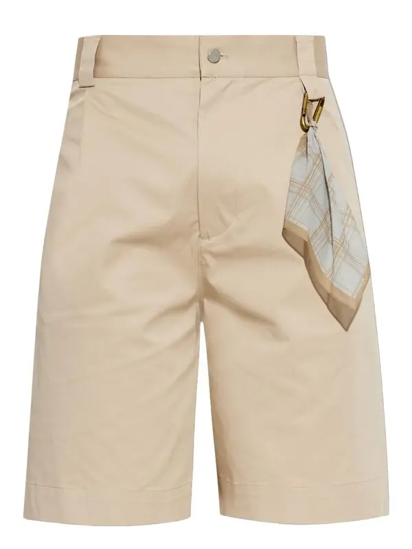 DARKPARK Cotton Shorts - Beige