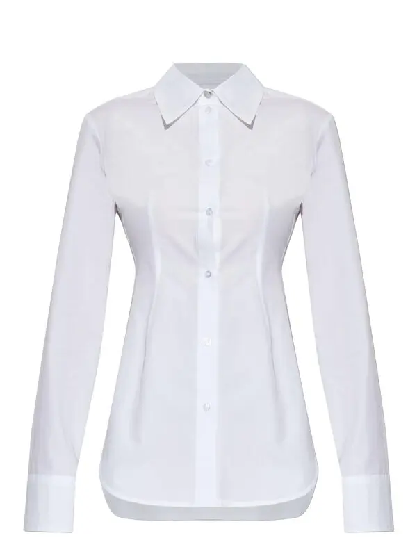 Sportmax Piacere Cotton Shirt - White