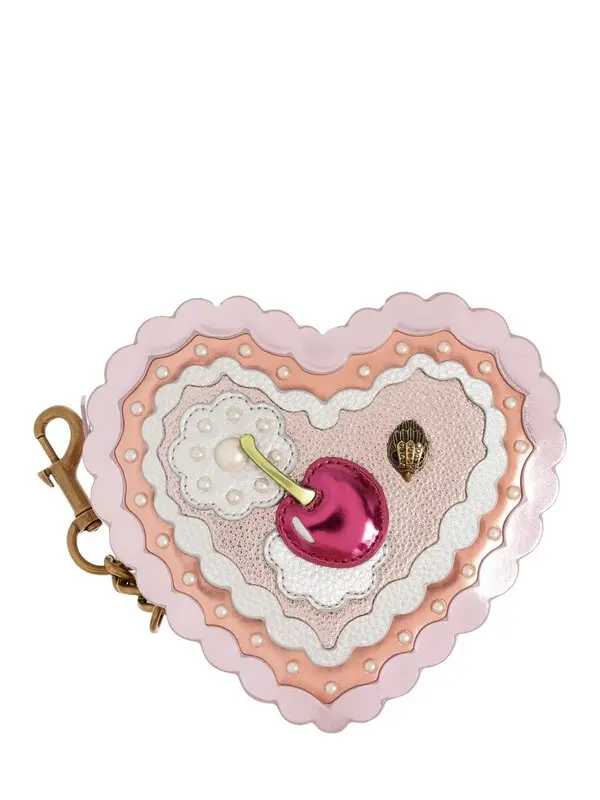 Kurt Geiger Heart Cake Pouch - Pink