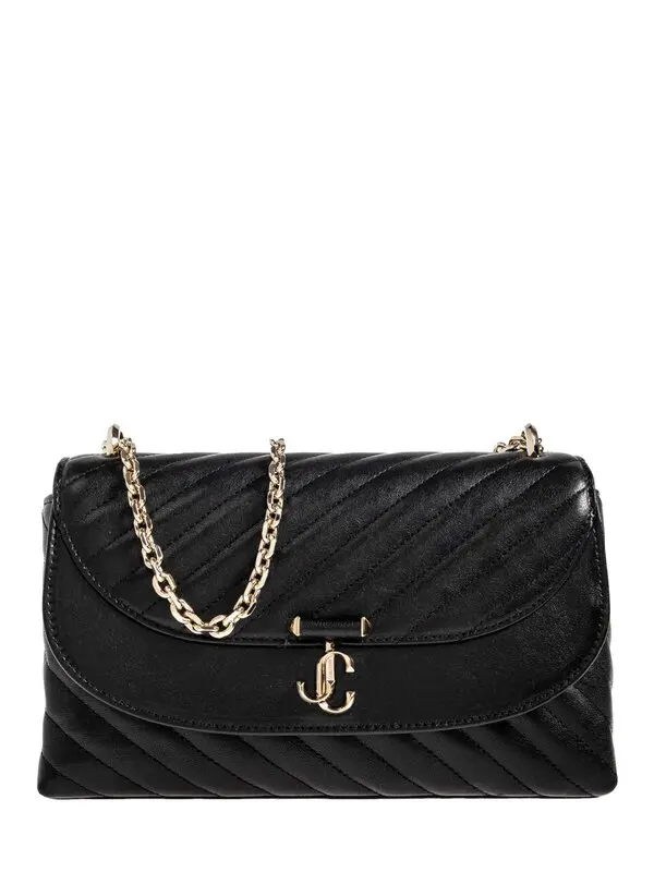 JIMMY CHOO Curve’ Shoulder Bag - Black