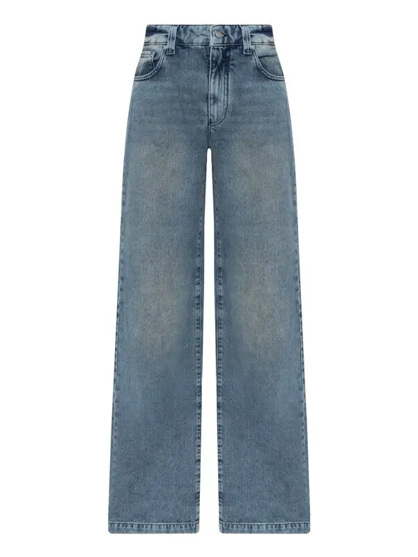 Emporio Armani Wide-leg Jeans - Blue