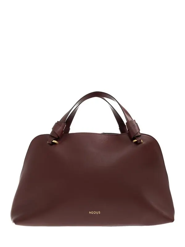 NEOUS Aries' Handheld Bag - Burgundy