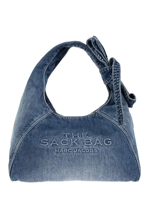 Marc Jacobs The Sack Bag Medium Shoulder Bag - Navy Blue