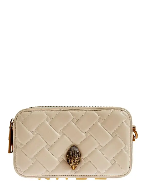 Kurt Geiger Kensington Camera Shoulder Bag - Cream