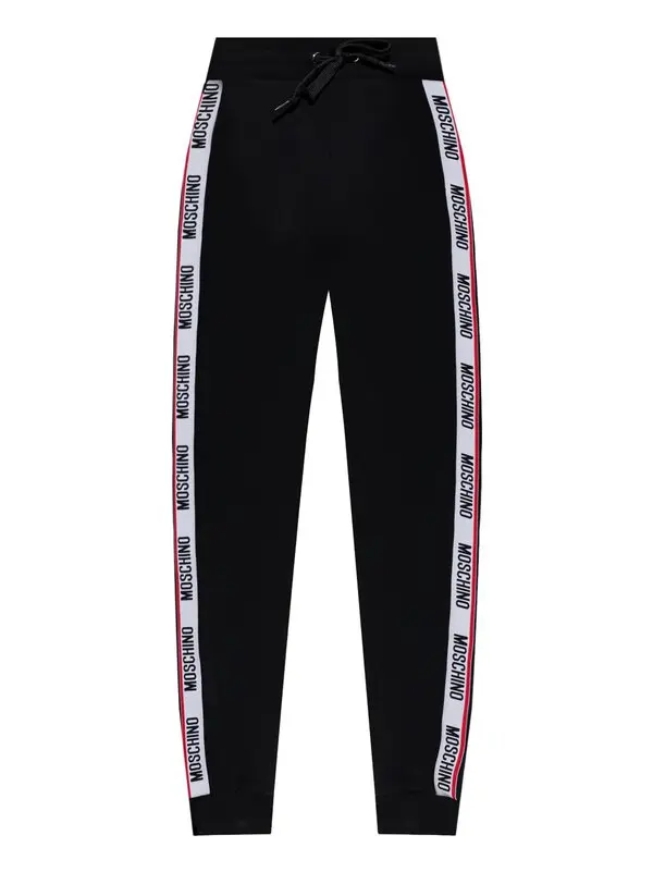 Moschino Sweatpants With Logo - Black