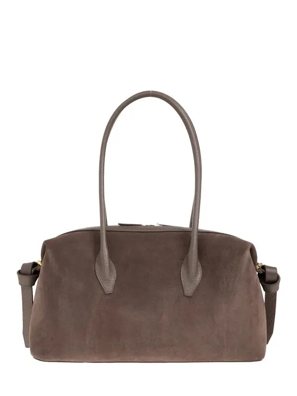Yuzefi Brioche Shoulder Bag - Brown