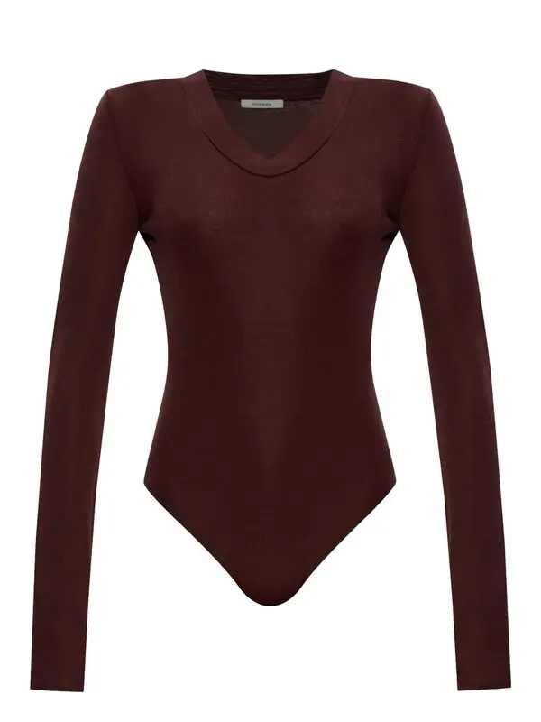 ENTIRE STUDIOS Long-sleeve Bodysuit - Brown