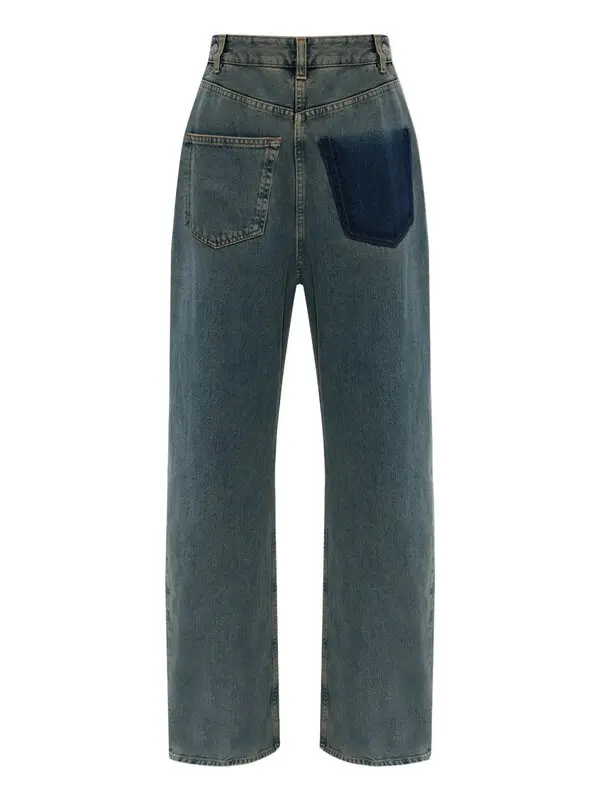 MAISON MARGIELA Wide-leg Jeans - Blue