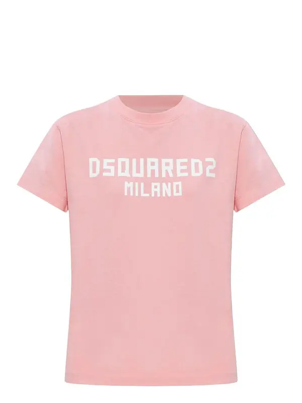 Dsquared2 T-shirt With Logo - Pink