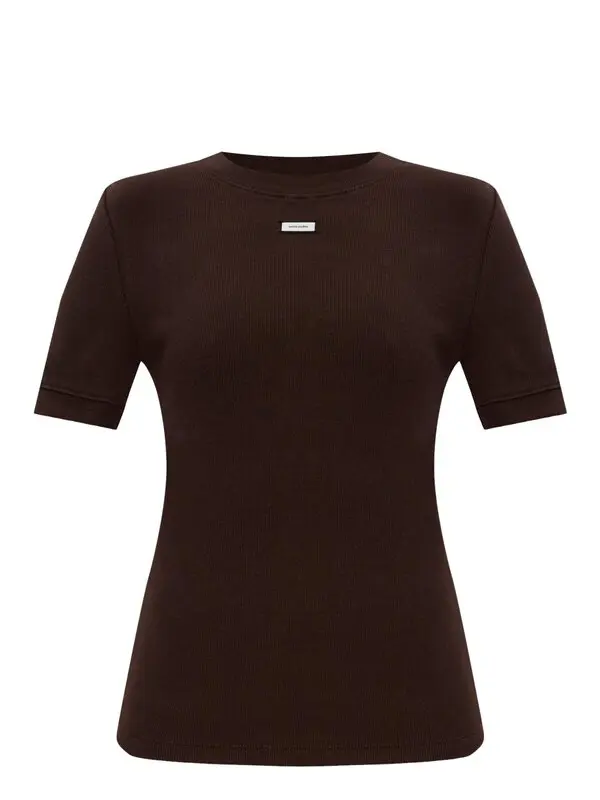 ENTIRE STUDIOS Logo T-shirt - Brown
