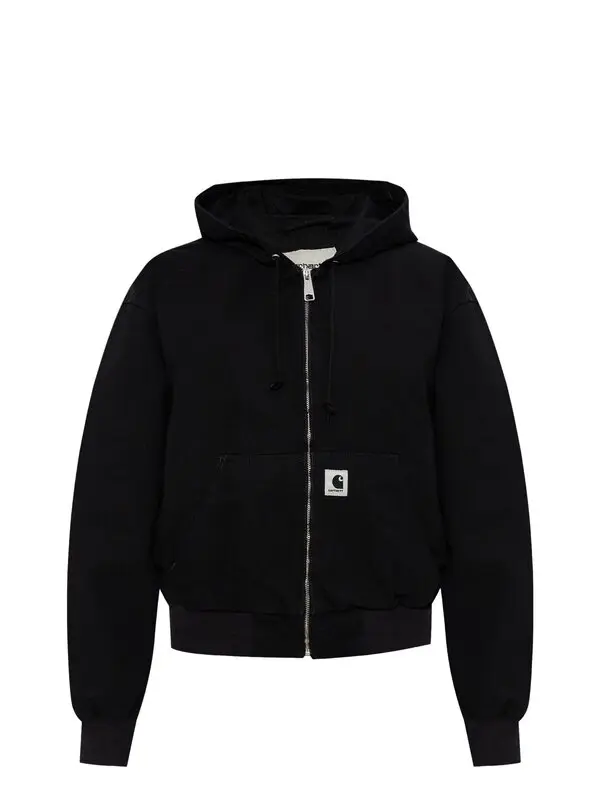 Carhartt Work In Progress Full Zip Hoodie - Black