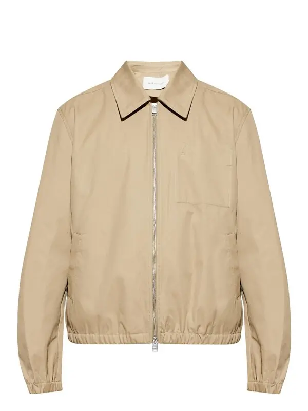 Ami Jacket With Patch - Beige