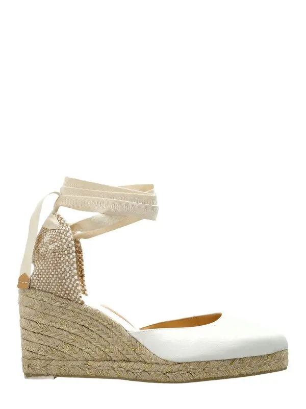 CastaÑer Joyce Wedge Espadrilles - White