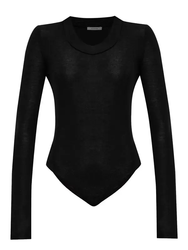ENTIRE STUDIOS Long-sleeve Bodysuit - Black