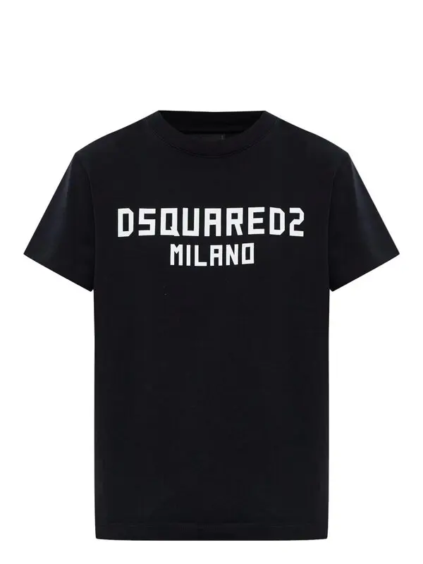Dsquared2 T-shirt With Logo - Black