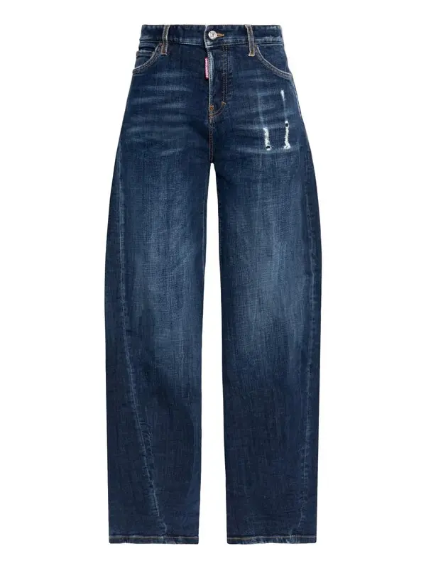 Dsquared2 Loose Fit Jeans - Navy Blue