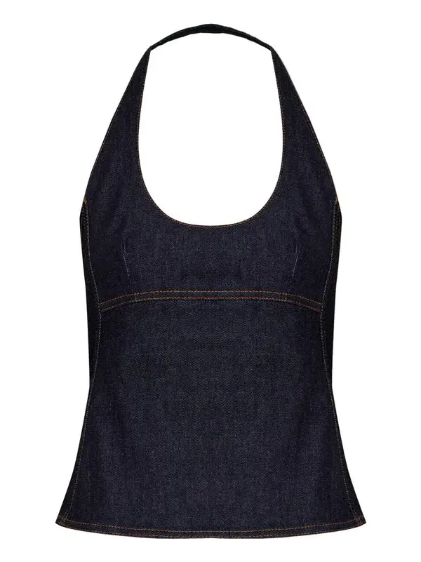 Jacquemus Lavoir Denim Top - Navy Blue