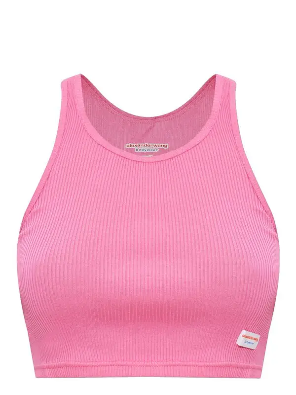 Alexander Wang Short Lingerie Top - Pink