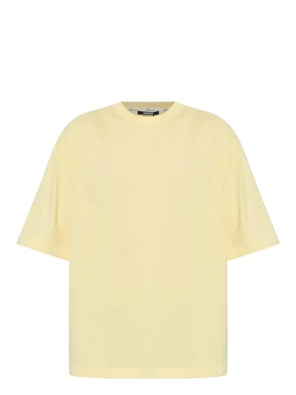 Jacquemus T-shirt "rond Carre - Yellow