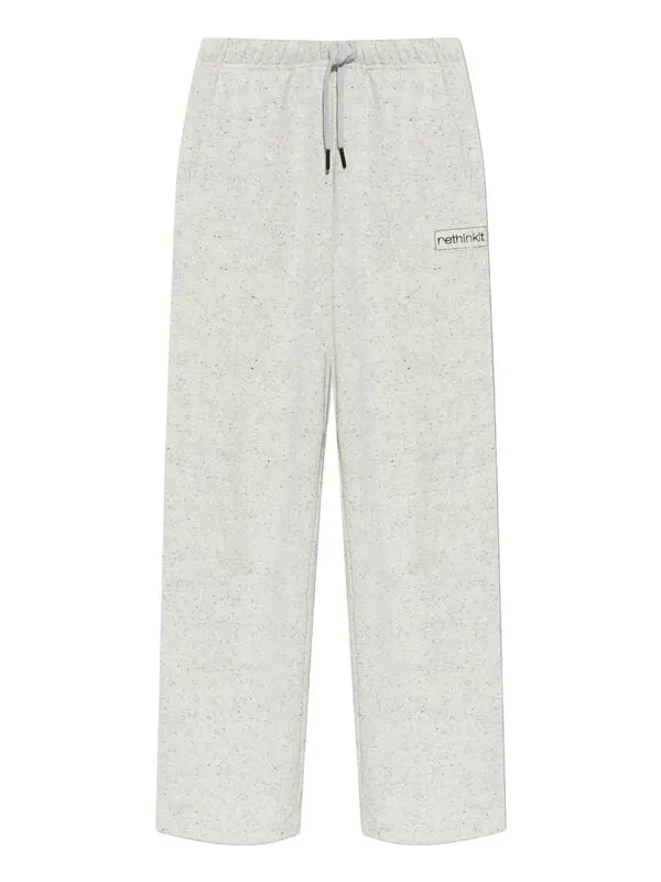 RETHINKIT STUDIOS Sweatpants With Logo Patch - Grey