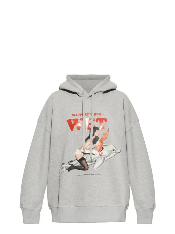 Stella McCartney X Jeff Koons Relaxed Fit Hoodie - Grey