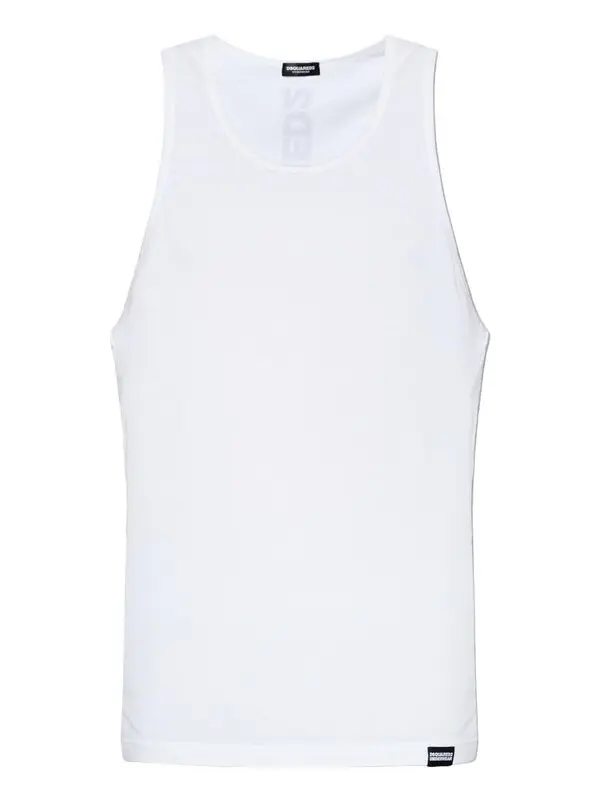 Dsquared2 Sleeveless Tank Top - White