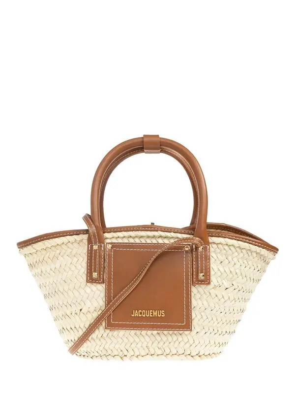 Jacquemus Soli Small' Shopper Bag - Cream