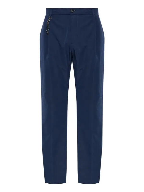 Paul & Shark Tapered Leg Trousers - Navy Blue