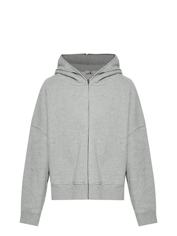 ENTIRE STUDIOS Cotton Zip-up Hoodie - Grey