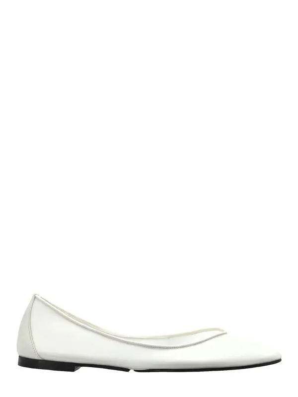 Jacquemus Mesh Ballerinas - White