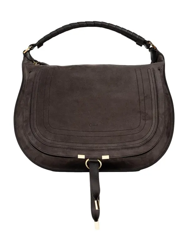 Chloé Marcie Medium Shoulder Bag - Brown