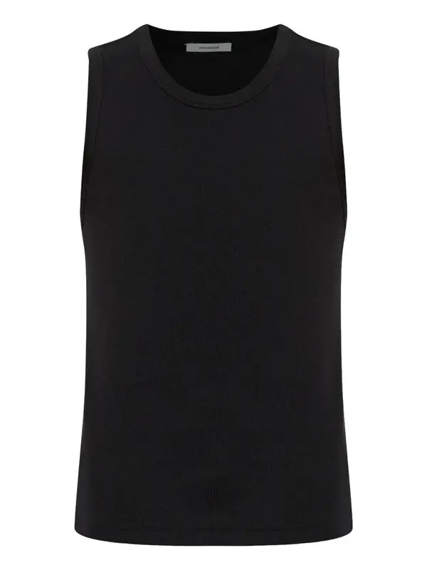 ENTIRE STUDIOS Strap Tank Top - Black