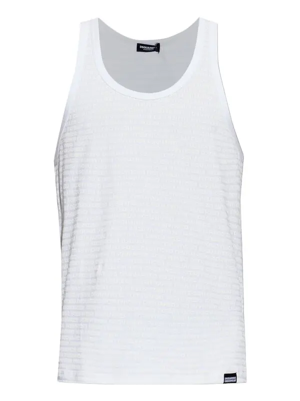 Dsquared2 Sleeveless Top - White