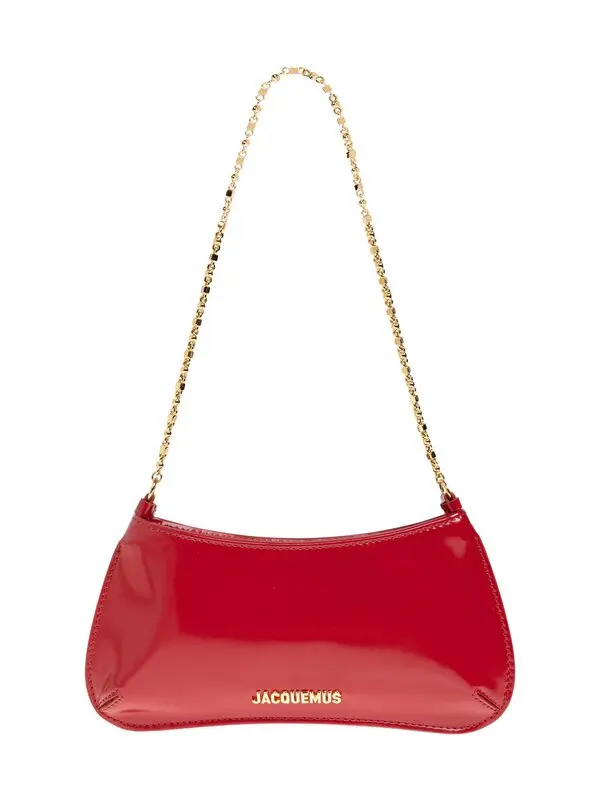 Jacquemus Small Bisou Shoulder Bag - Red