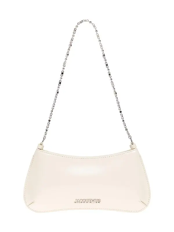 Jacquemus Small Bisou Shoulder Bag - Cream