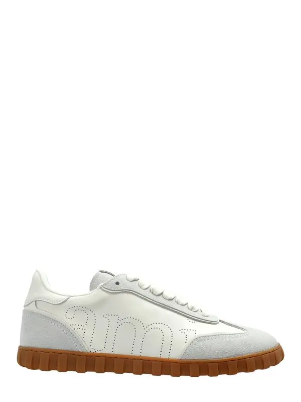 Ami Logo Sneakers - Cream
