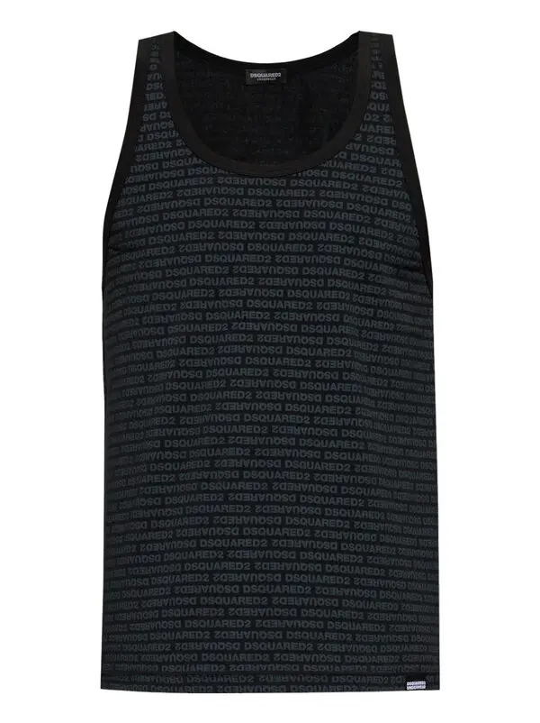 Dsquared2 Sleeveless T-shirt - Black