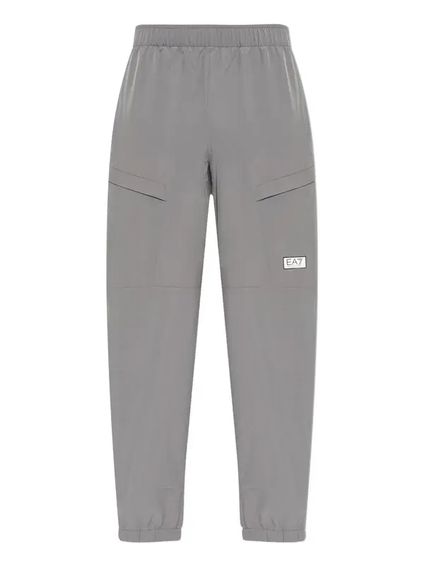 EA7 Loose-fit Trousers - Grey