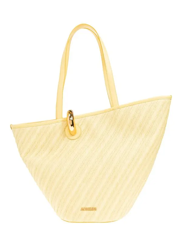 Jacquemus Bambola Shopper Bag - Yellow