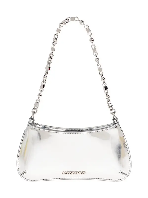 Jacquemus Small Bisou Shoulder Bag - Silver