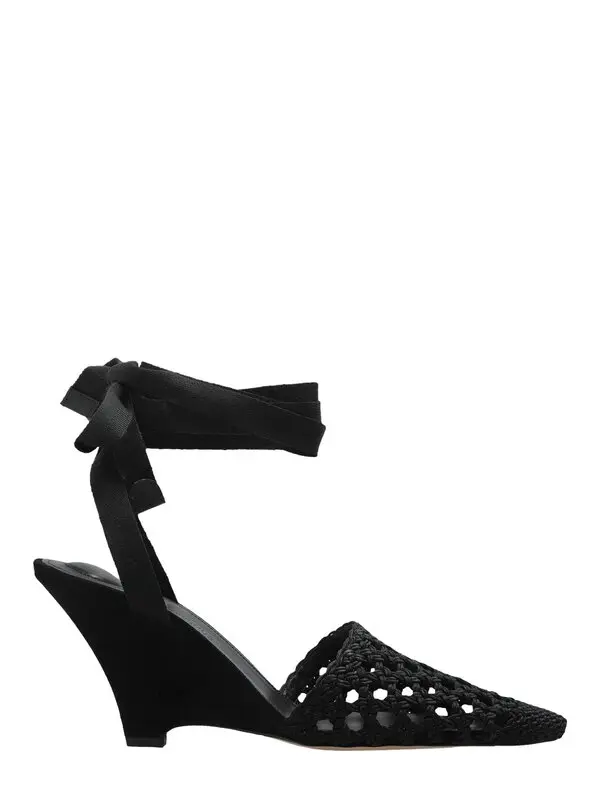 Jacquemus Wedge Heel Shoes - Black