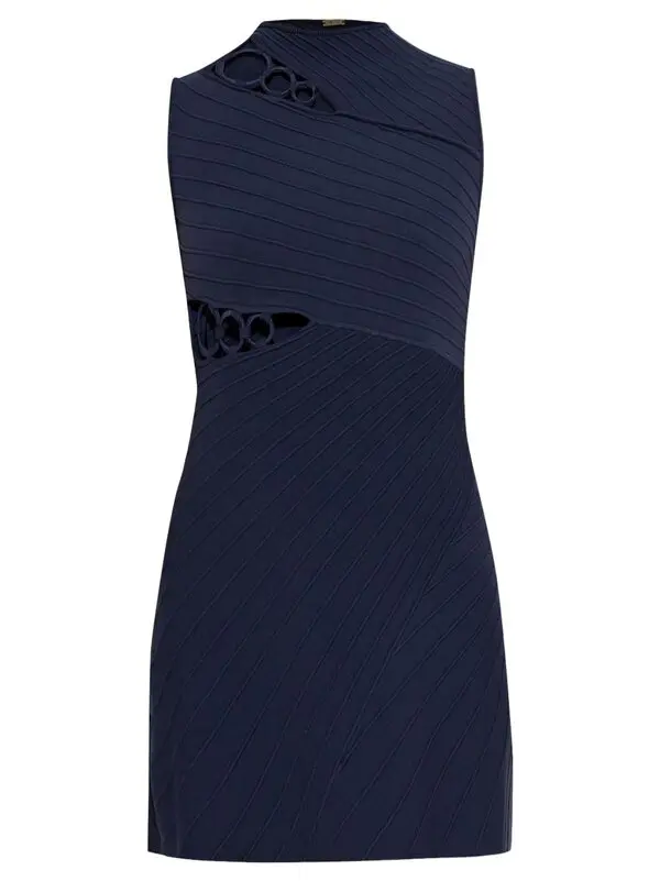Cult Gaia Cala Mini Dress - Navy Blue
