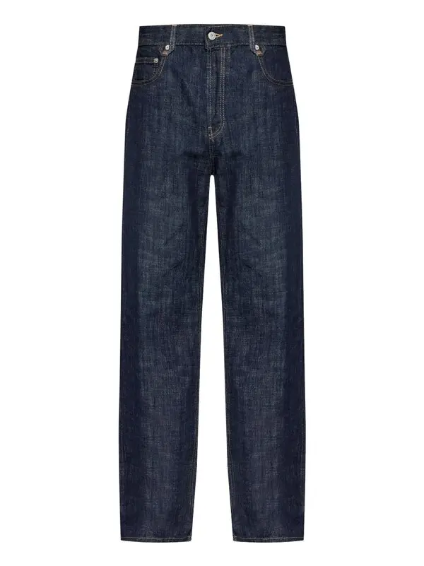 Jacquemus Straight Leg Jeans - Navy Blue
