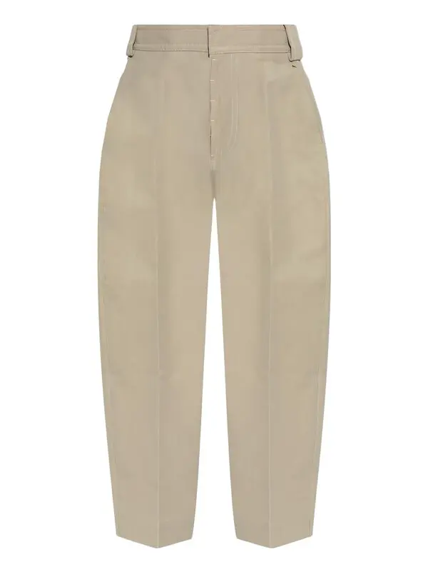 Ami Loose-fit Trousers - Beige